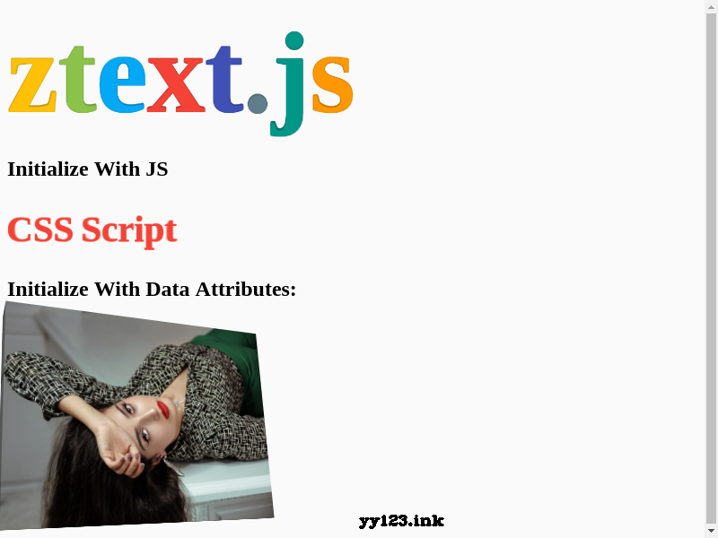 Ztextjs 3d文本字体js特效插件js 字体特效 插件 Csdn博客 8390