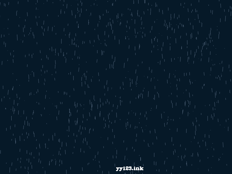 Html5 Canvas下雨动画背景html5天气效果背景 Csdn博客 